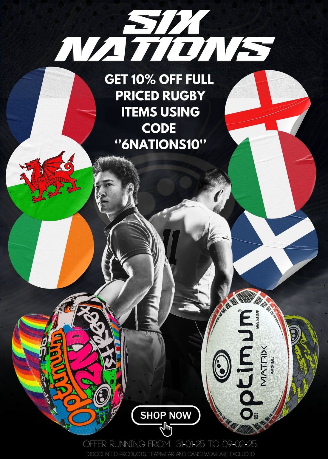 Save on Rugby, Football Sportswear, Footwear, Equipments & Team Kits ...