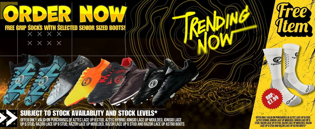 Save on Rugby, Football Sportswear, Footwear & Team Kits