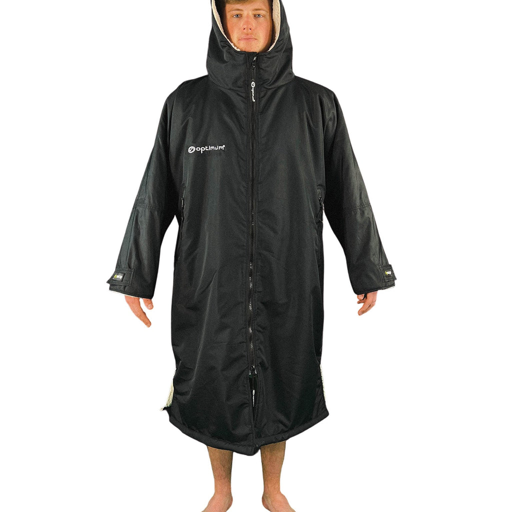 Drywrap Long Sleeve Changing Robe – Waterproof, Windproof, Fleece-Line