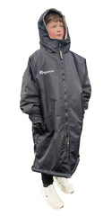 Drywrap Long Sleeve Changing Robe – Waterproof, Windproof, Fleece-Line